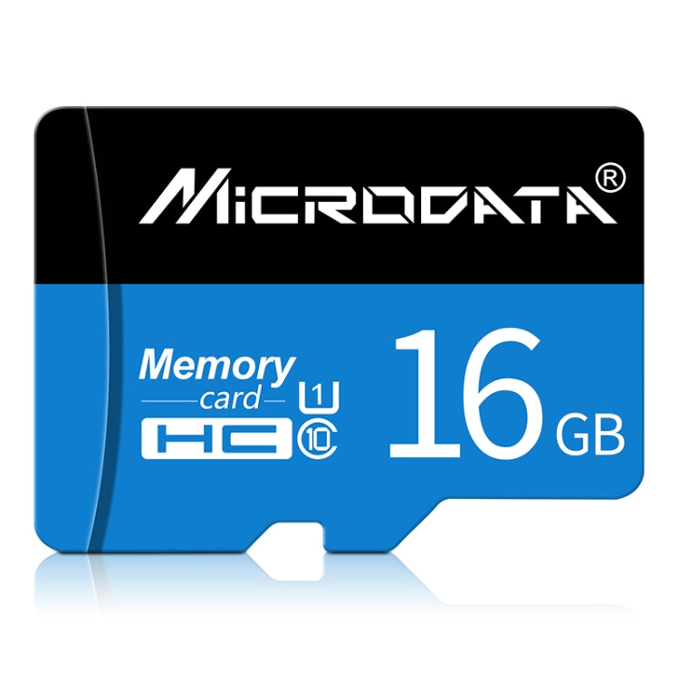 Tarjeta de memoria MICRODATA 16GB U1 azul y negra TF (Micro SD) – KYRIOS