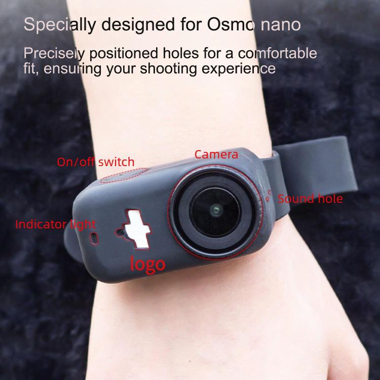 Correa de expansión de silicona para cámara deportiva DJI Osmo Nano Th ...
