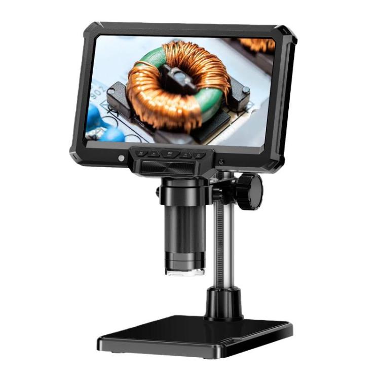 Microscopio industrial digital MK7 de 7 pulgadas con pantalla HD girat ...