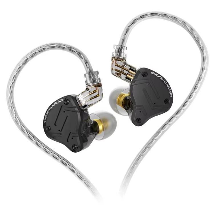 Auriculares con cable KZ-ZS10 PRO X de 10 transductores (dinámicos + a ...