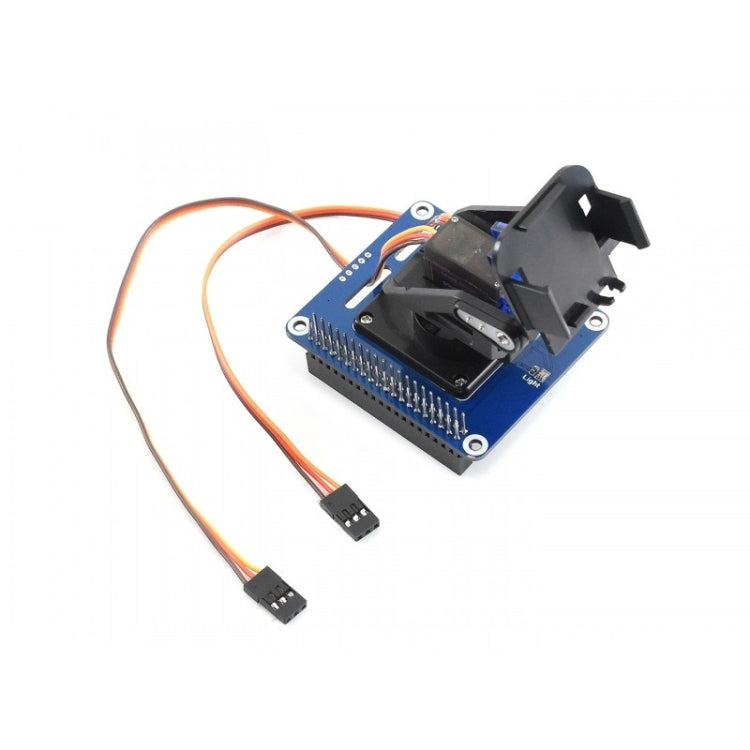 Waveshare 2-DOF Pan-Tilt HAT para Raspberry Pi, sensor de intensidad d ...